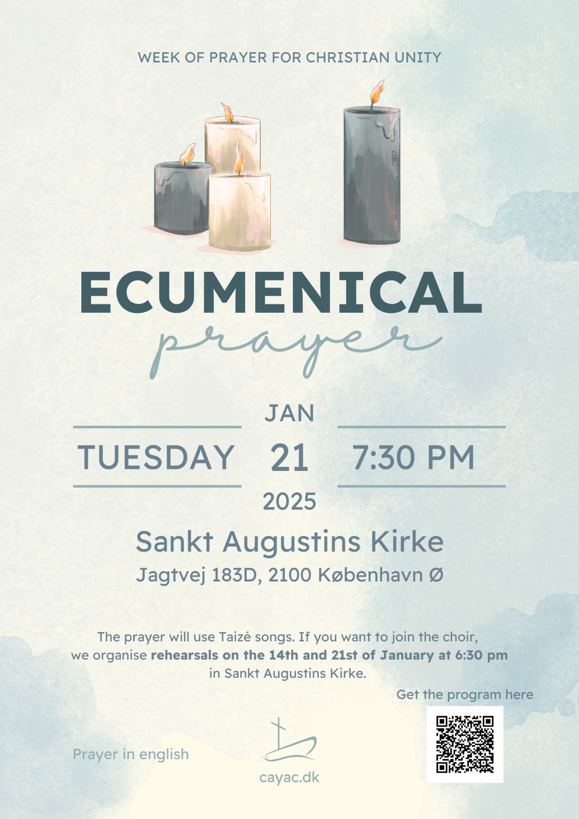 Ecumenical prayer - CAYAC